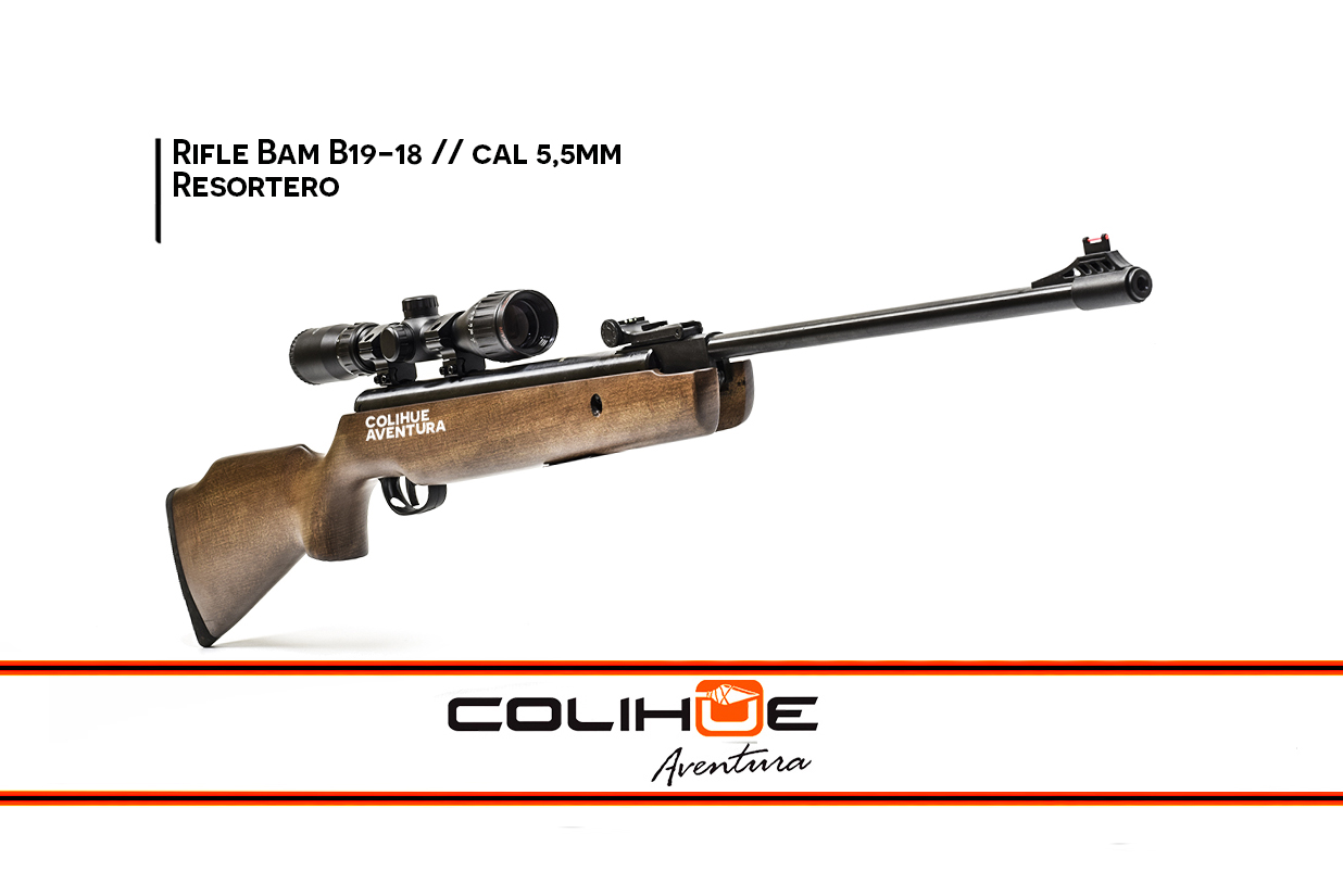 Rifle Aire Comprimido Bam B19 - 18 - Colihue Aventura