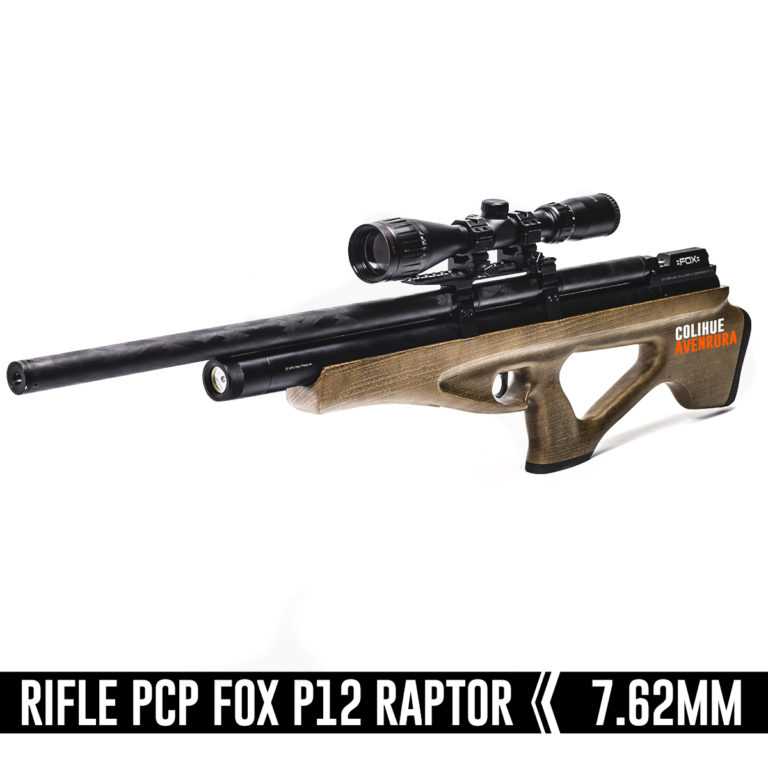 Rifle PCP Fox P12 Raptor // cal 7,62mm - Colihue Aventura