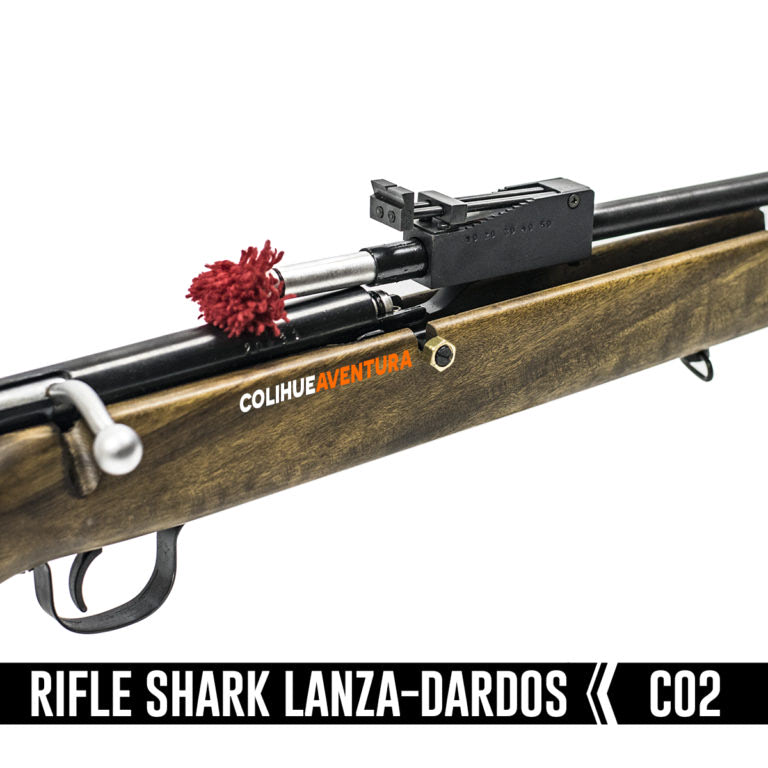 Rifle Shark Lanza Dardos Narcotizantes Co2 - Colihue Aventura
