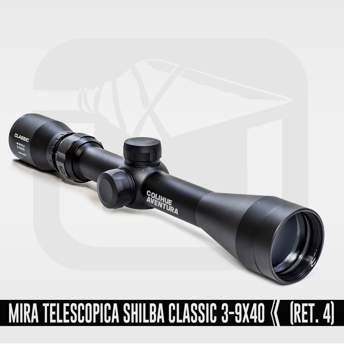 Mira Telescopica Shilba 3-9x40 // Linea Classic - Colihue Aventura