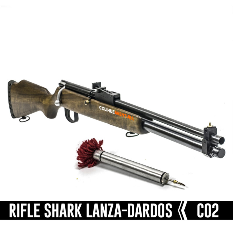 Rifle Shark Lanza Dardos Narcotizantes Co2 - Colihue Aventura