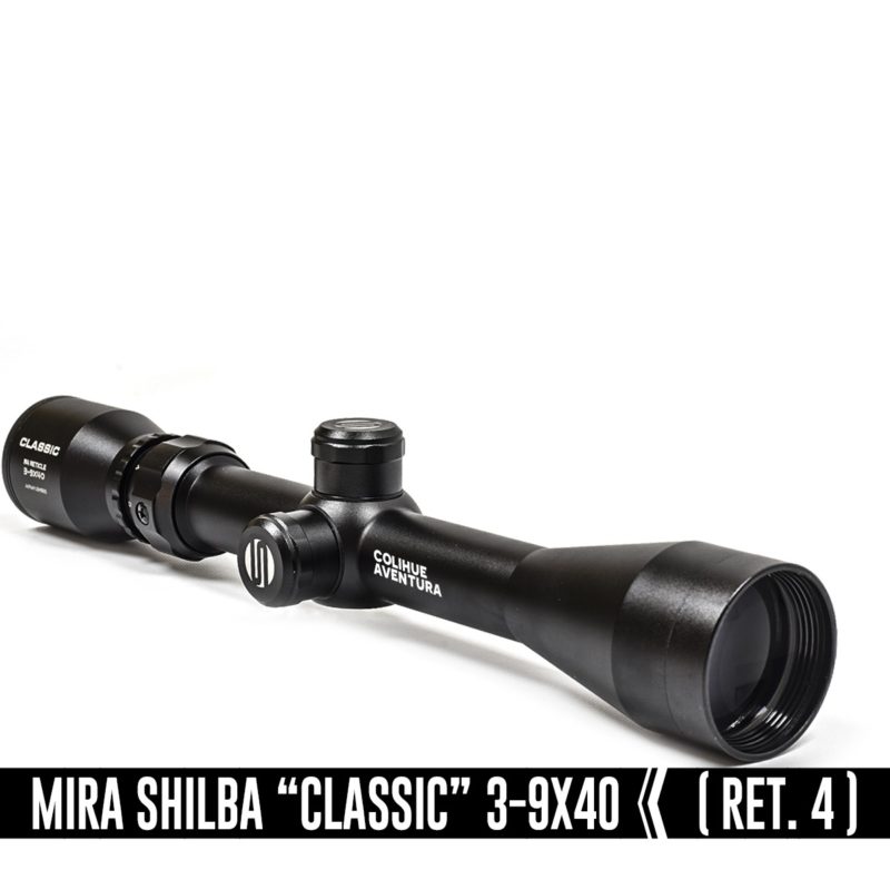 Mira Telescopica Shilba 3-9x40 // Linea Classic - Colihue Aventura