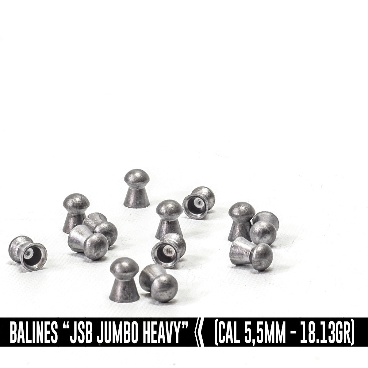 Balines JSB Jumbo Heavy 18gr 5,5mm x250 - Colihue Aventura