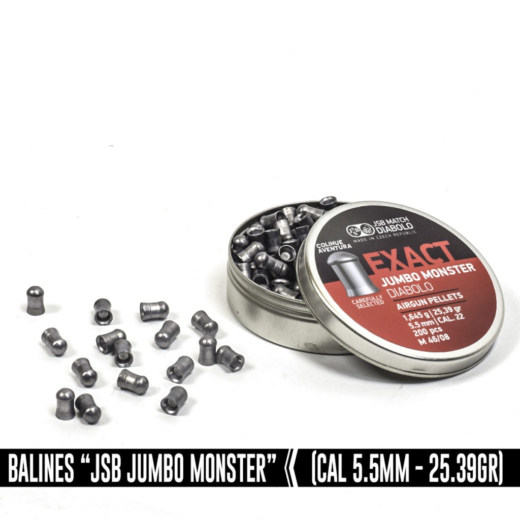 Balines Jsb Jumbo Monster (cal 5,5mm - 25gr) - Colihue Aventura