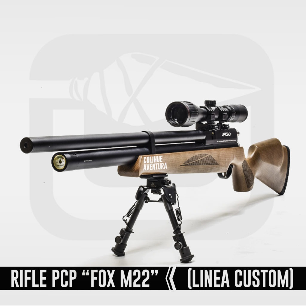 Rifle PCP Fox M22 "Plus" // cal 6,35mm - Colihue Aventura