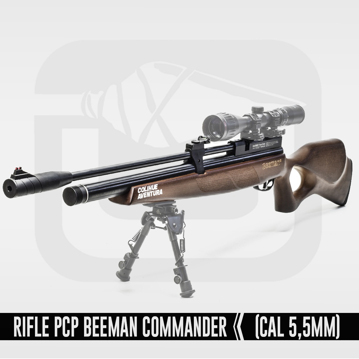 Rifle PCP Beeman Commander - cal 5,5mm - Colihue Aventura