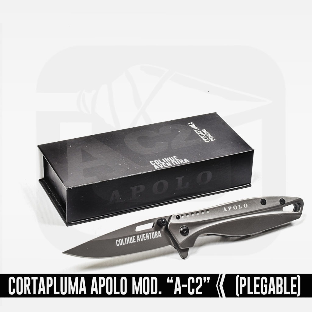 Navaja mod. Apolo C2 Titanium - Acero Inox - Colihue Aventura