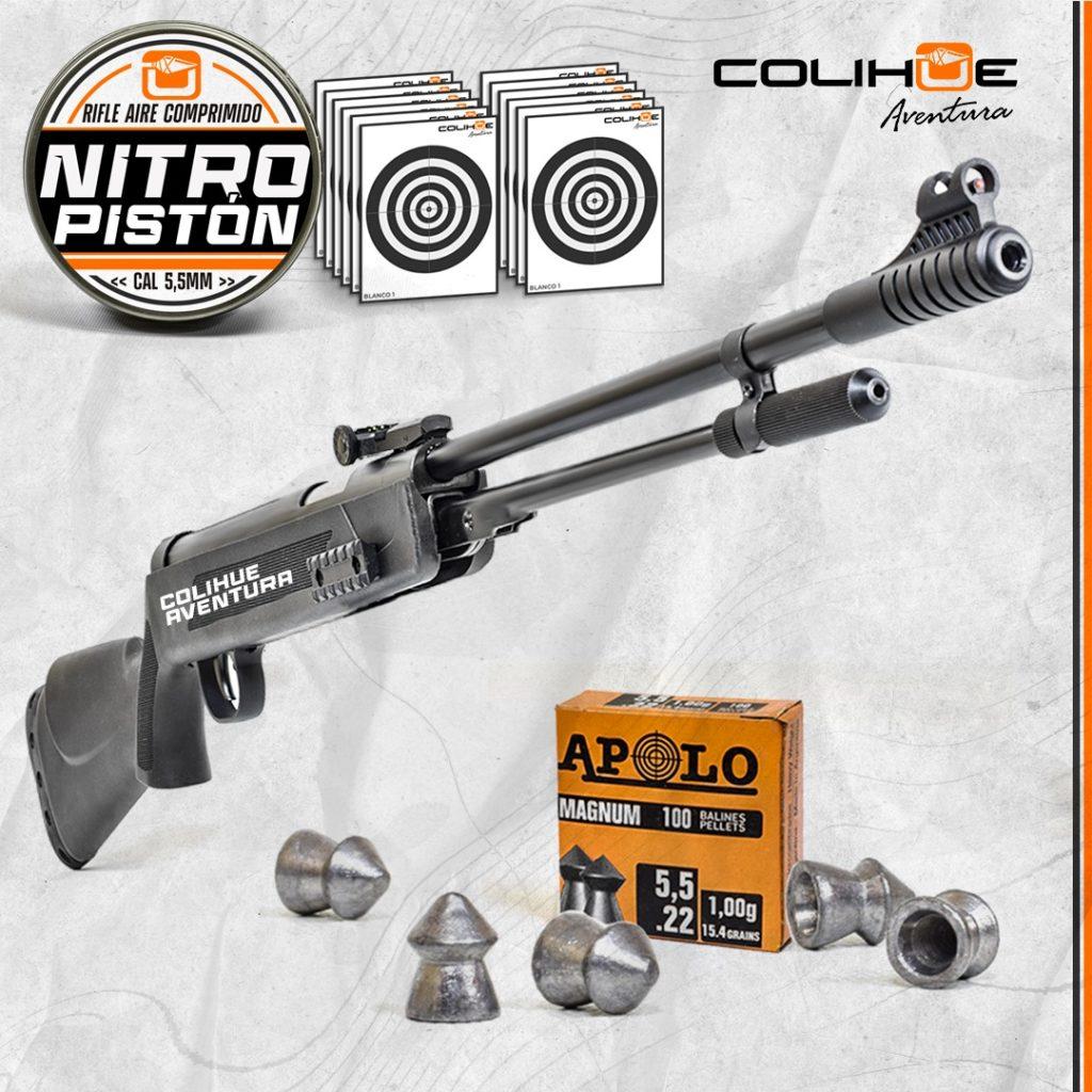 Rifle Nitro Piston Fox - Palanquero - Colihue Aventura