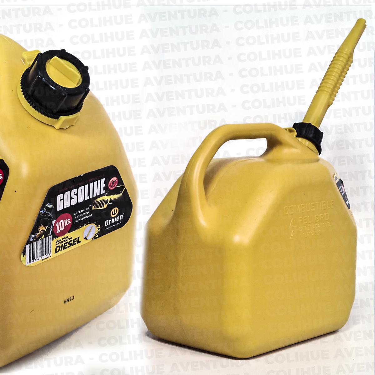 Bidon para Combustible - 10 Litros - Colihue Aventura