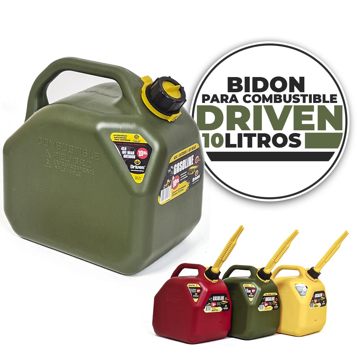 Bidon para Combustible - 10 Litros - Colihue Aventura