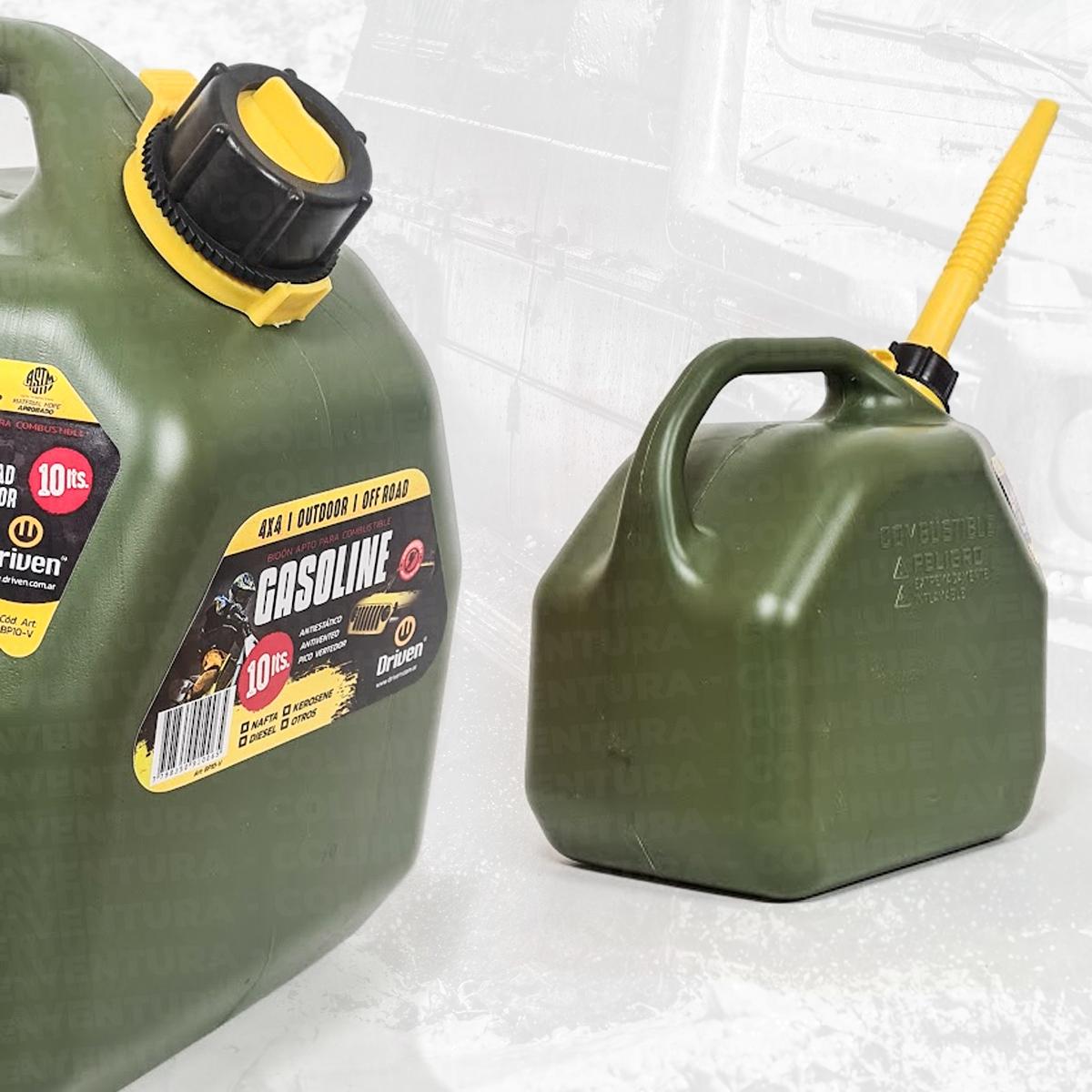 Bidon para Combustible - 10 Litros - Colihue Aventura