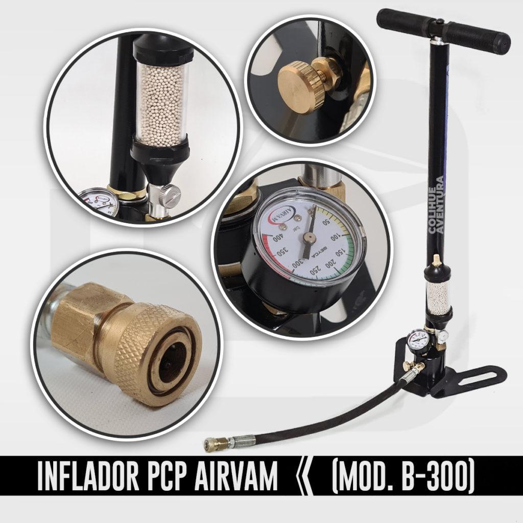 Inflador PCP Airvam mod. B-300 - Colihue Aventura