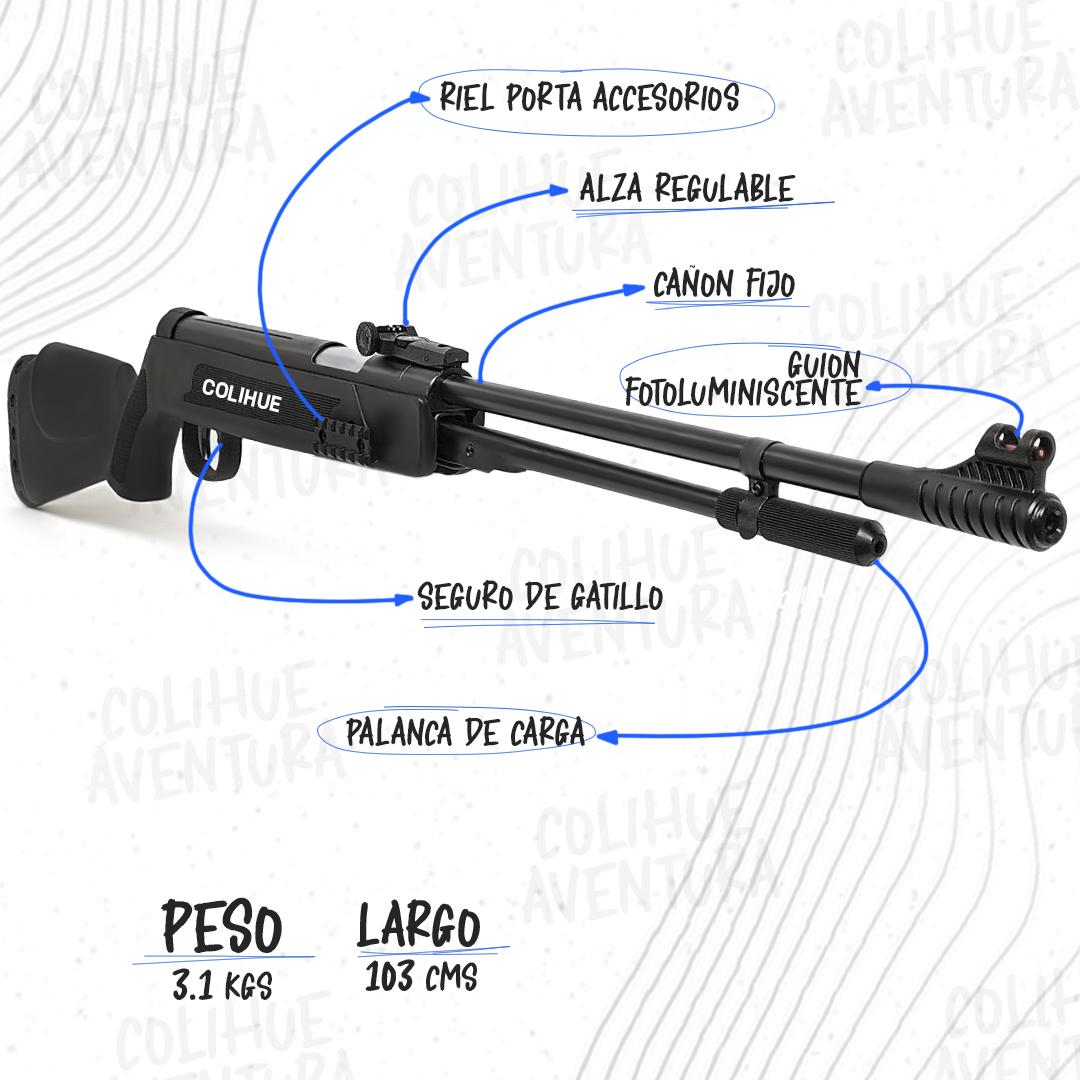 Rifle Nitro Piston Fox - Palanquero - Colihue Aventura