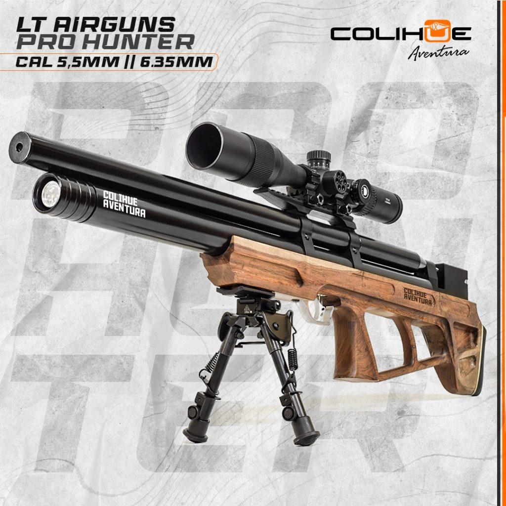 Rifle Pcp LT Airguns Pro Hunter -cal 6.35mm - Colihue Aventura