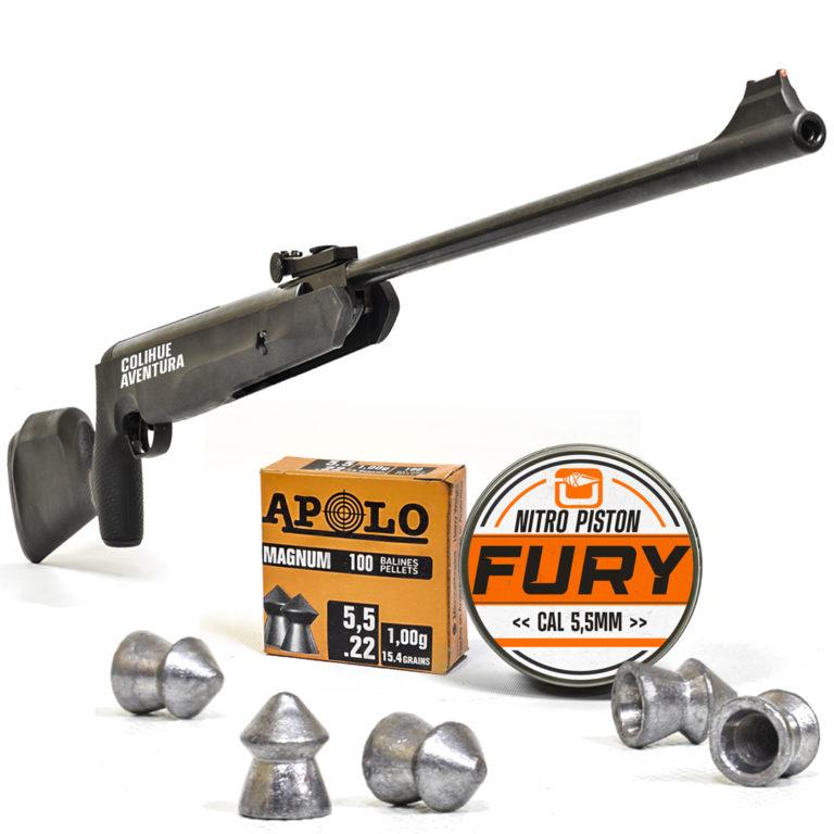 Rifle Nitro Piston Fox Fury (cal 5,5mm) - Colihue Aventura